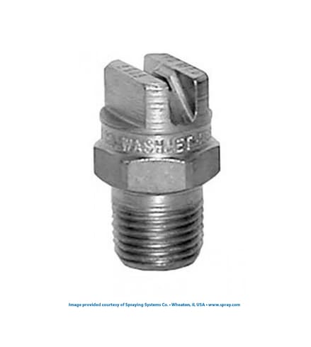 WashJet® Nozzle - 40° Angle | Chemical Dispersal