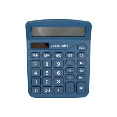 Detectamet™ Metal Detectable Desktop Calculator