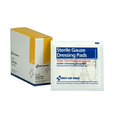 Sterile Honeywell® Gauze Pads - 3" x 3"