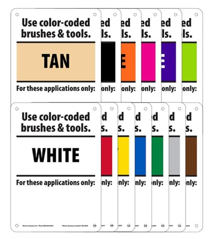 sign color codes