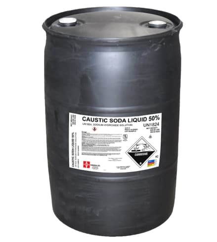 caustic soda liquid specific gravity